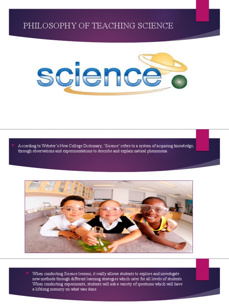 Teaching Philosophy for Grade 5 Science | PDF | Wellness