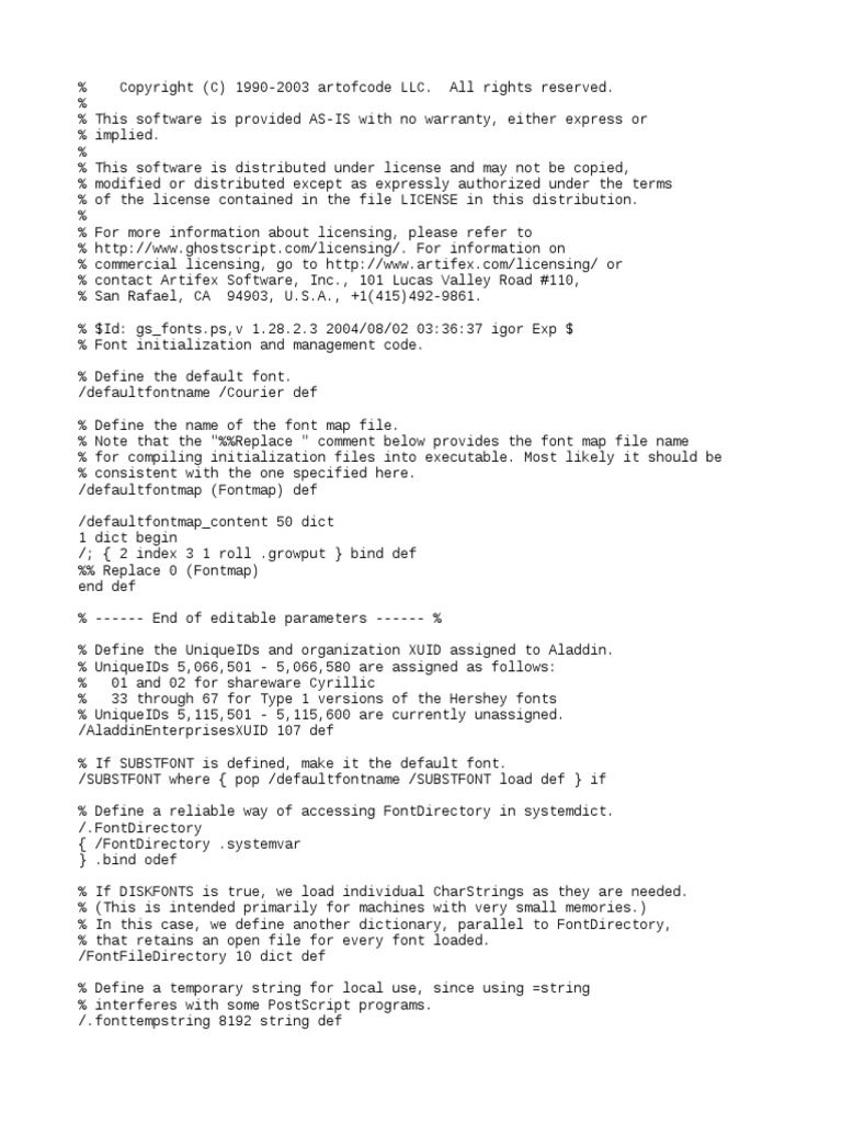 Gs Fonts | PDF | Typefaces | Computer File