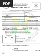 HPG Clearance For Motor Vehicle Transfer | PDF