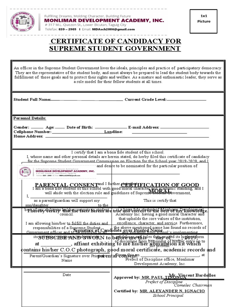 SSG Election 2018-2019 | PDF | Social Institutions | Social Science