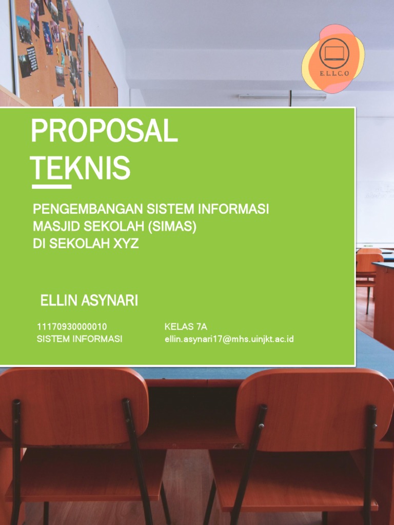 PROPOSAL TEKNIS SIMAS - Ellin Asynari 11170930000010 | PDF
