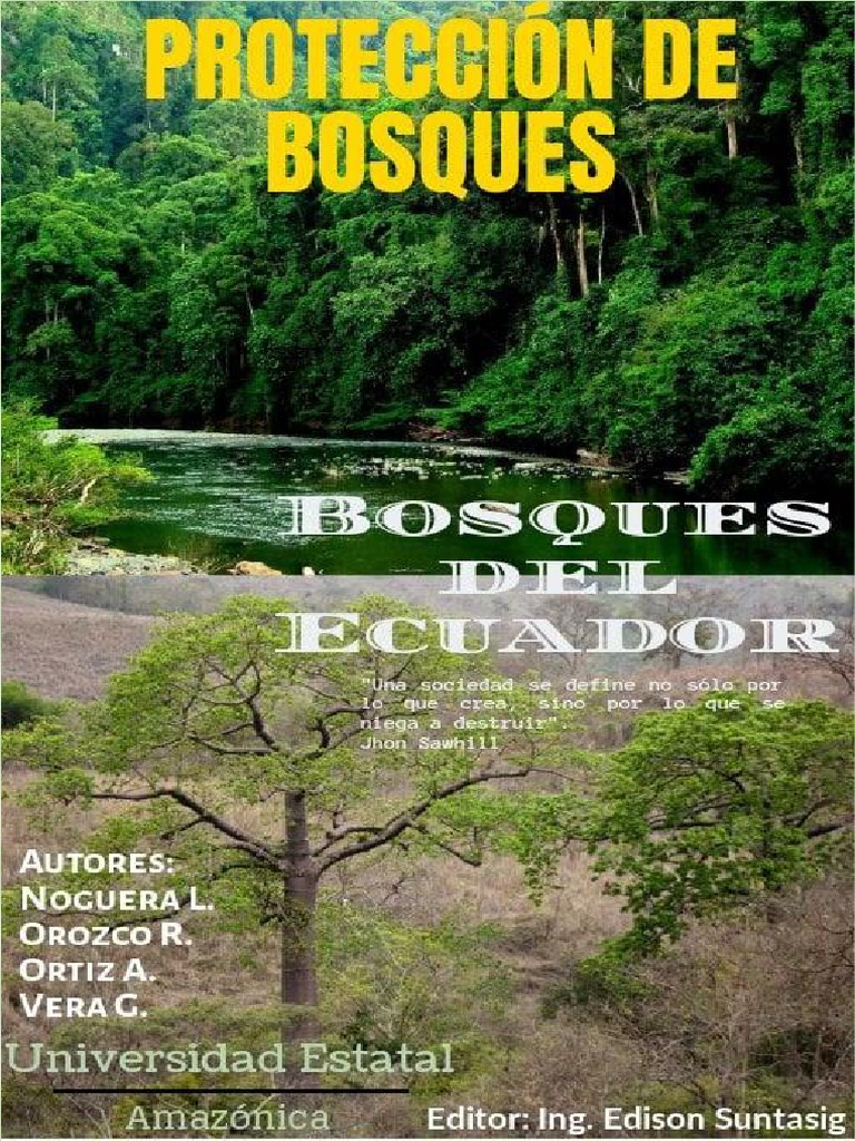 Bosques Del Ecuador | PDF | Islas Galápagos | Deforestación