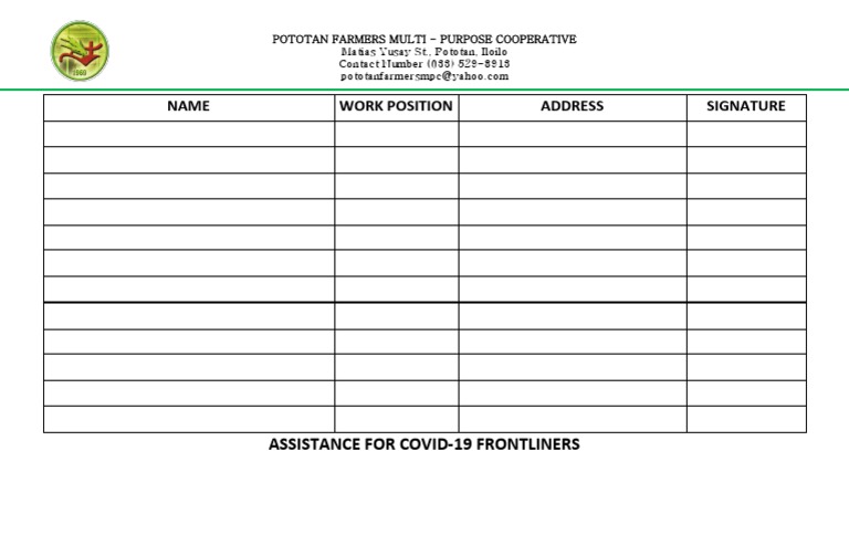 Supporting Local Farmers and Frontliners: The Pototan Farmers Multi ...