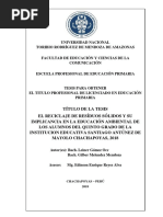 Portada de Trabajo para COBACH | PDF
