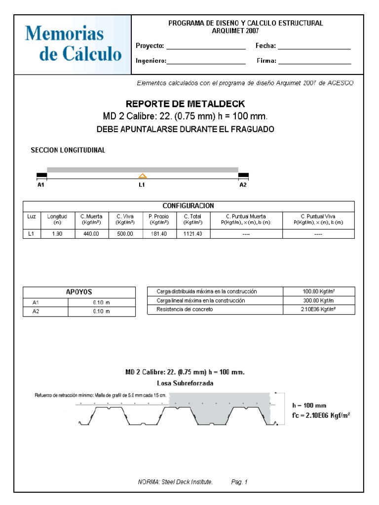 Metaldeck Rampa | PDF