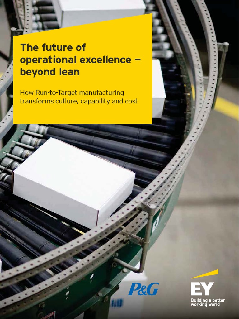 EY Run To Target Manufacturing Looking Beyond Lean PDF | PDF | Lean ...