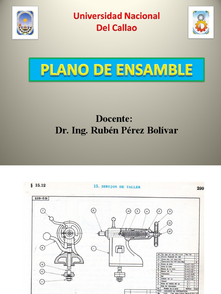 Plano de Ensamble | PDF