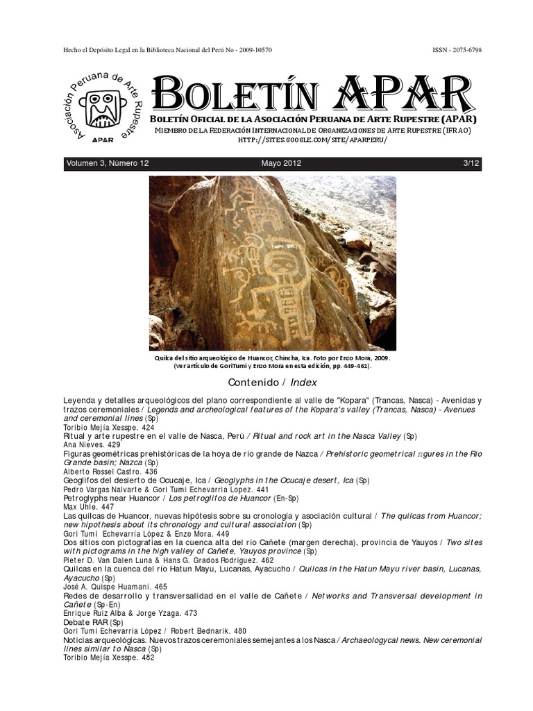 Revisión de la Escala IFRAO en Arte Rupestre | PDF | Color | Arqueología