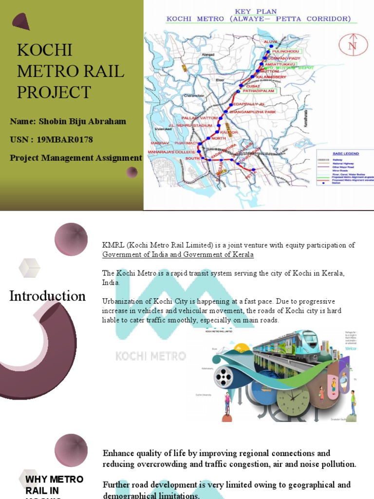 Kochi Metro Rail Project | PDF | Public Transport | Rapid Transit