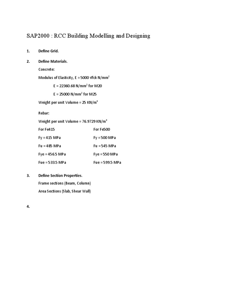 SAP2000 Tutorial | PDF