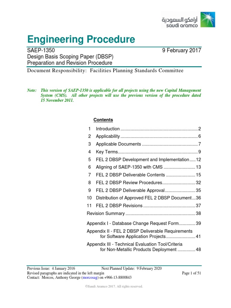 Saep 1350 | PDF | Project Management | Design