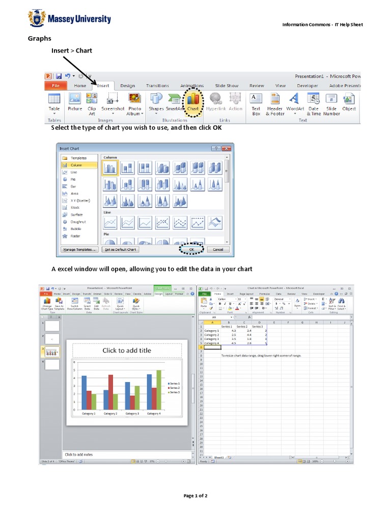 Graphs: Insert Chart | PDF