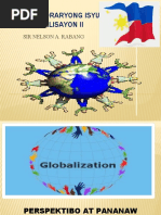 Globalisasyon Perspektibo at Pananaw | PDF