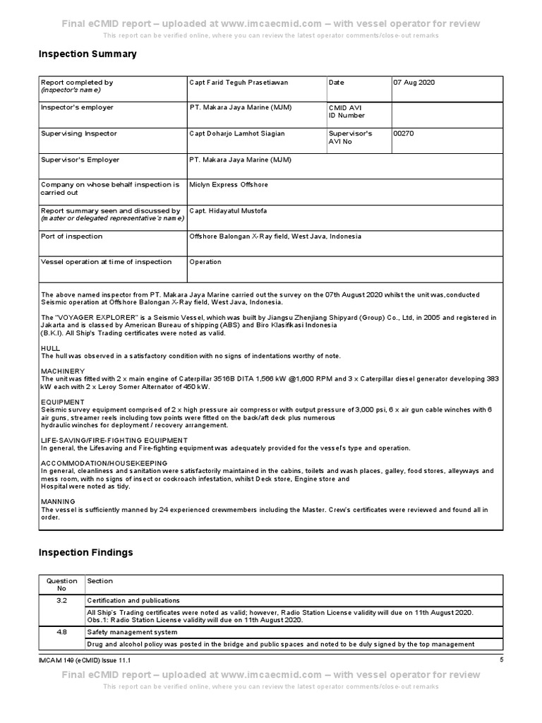 eCIMD IMCA Voyager Explorer (2020) - p04 | PDF | Watercraft | Water ...