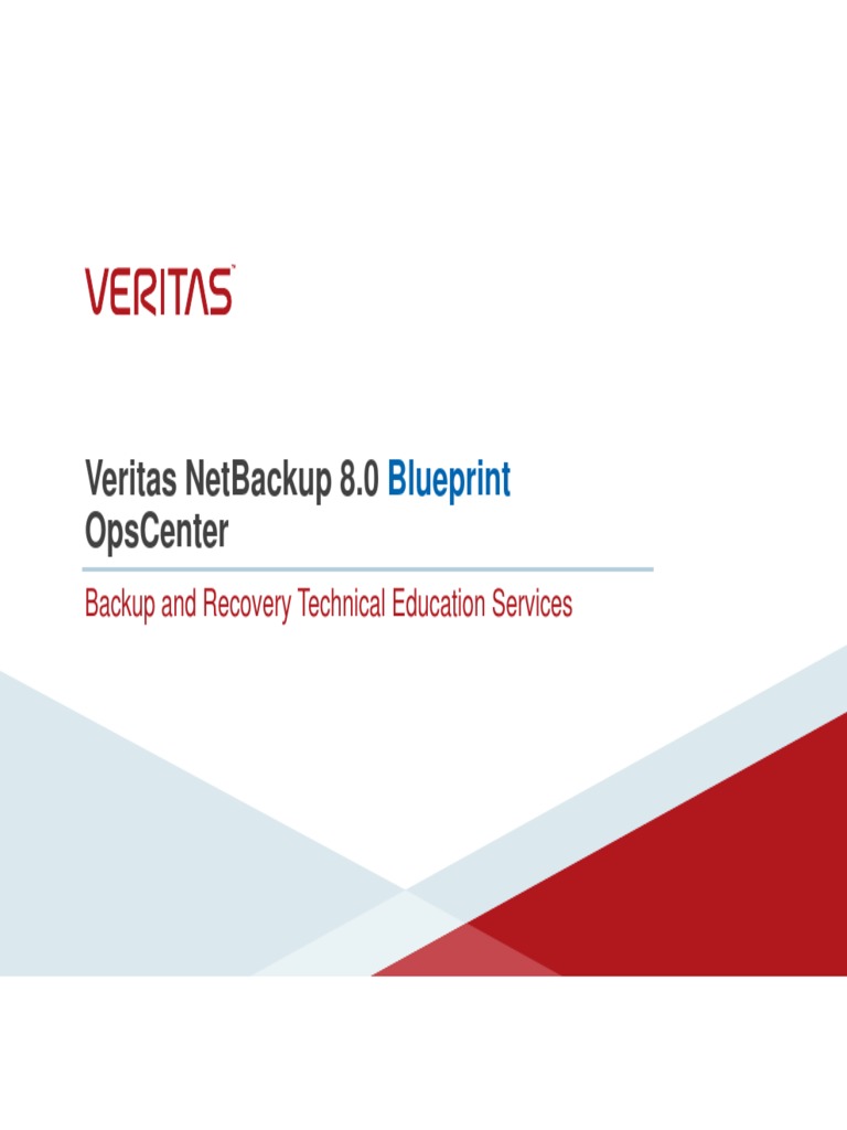 Netbackup 8.0 Blueprint OpsCenter | PDF | Databases | Port (Computer Networking)