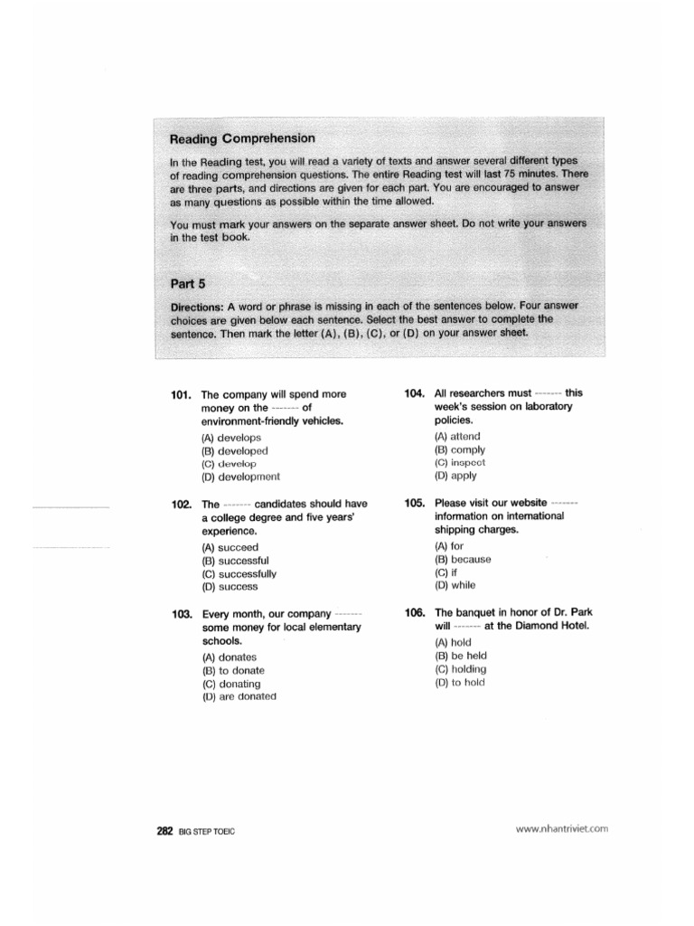 Test p5 p6 Big01 | PDF