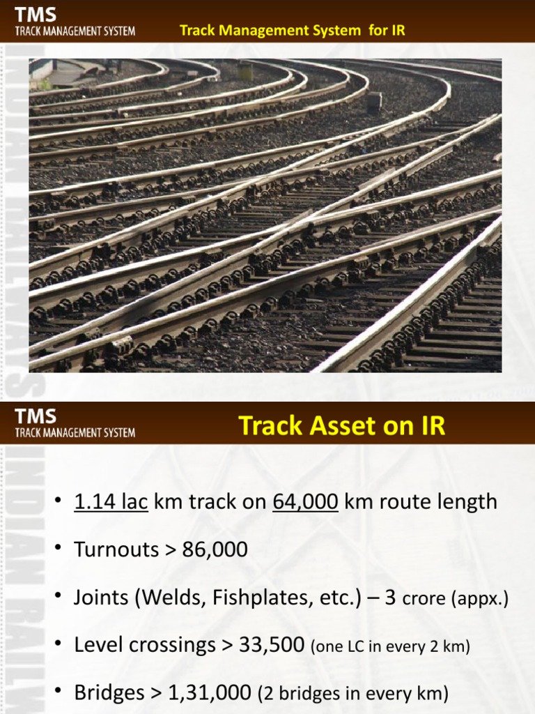 Track Management System For IR | PDF | Track (Rail Transport ...