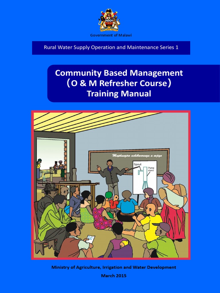 S1 CBM Refresher Training Manual PDF | PDF | Water Supply | Facilitator