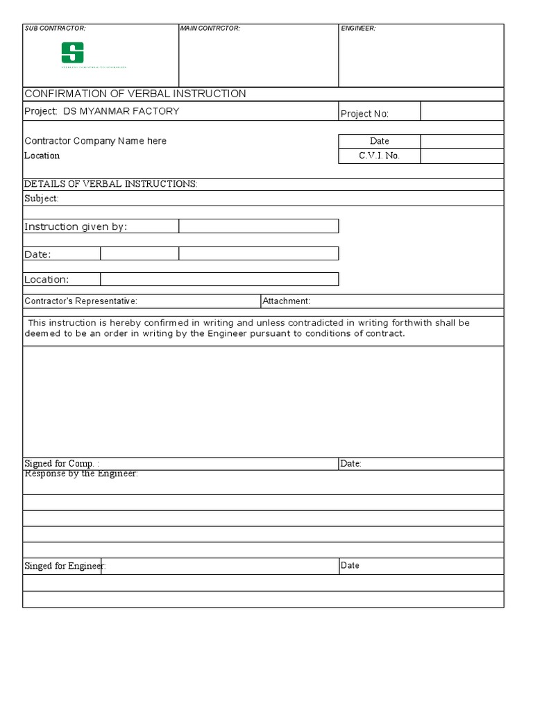 CVI Form | PDF