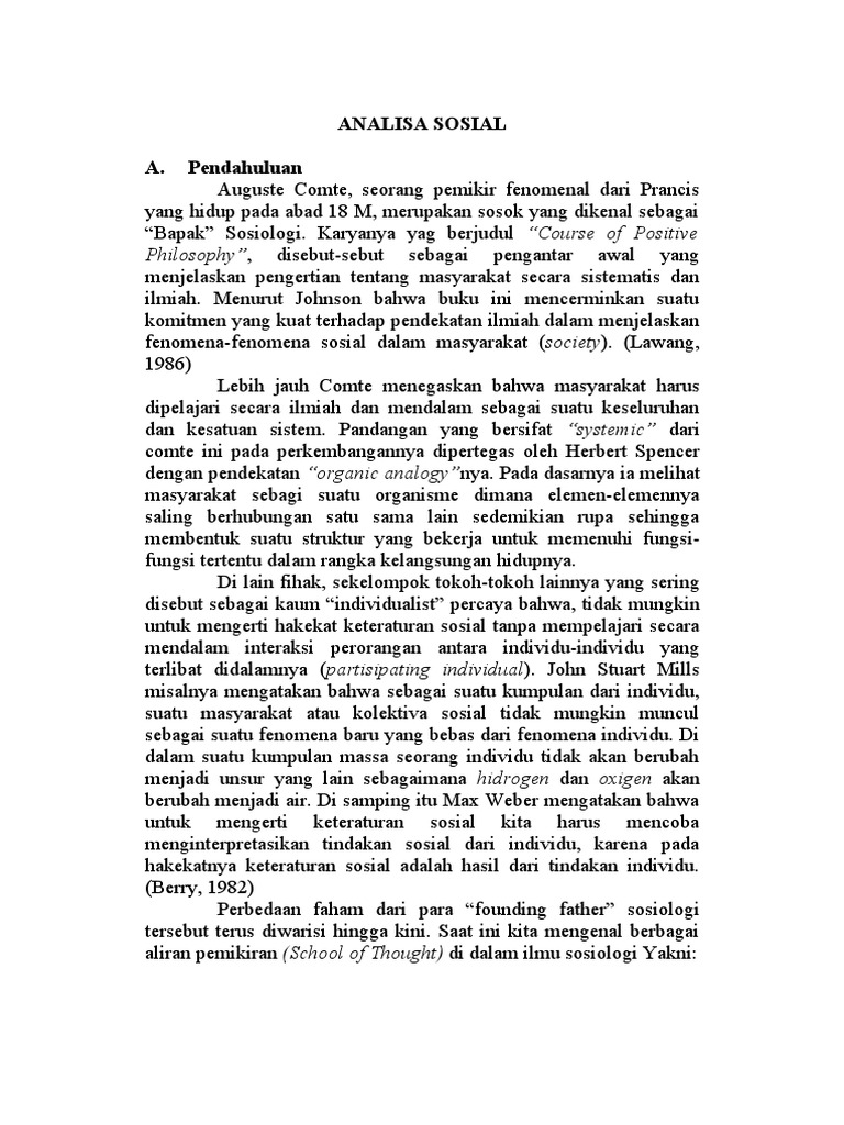 ANSOS | PDF | Ilmu Sosial | Sejarah