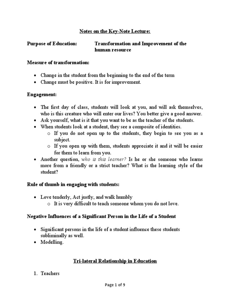 Engaging Students: Teacher Responsibilities | PDF | Punishments | Altruism