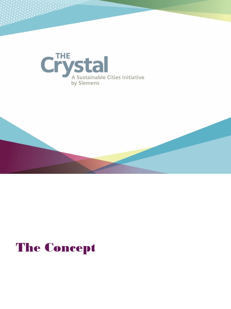 The Crystal Siemens 130418090818 Phpapp02 | PDF | London | Sustainability