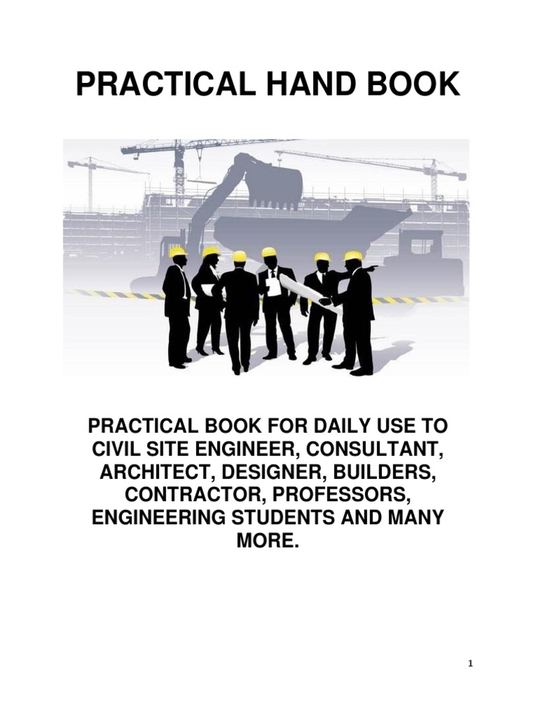 Practical Hand Book | PDF | Pound (Mass) | Concrete