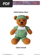 Izzy Teddy Bear Doll Pattern | PDF | Home & Garden