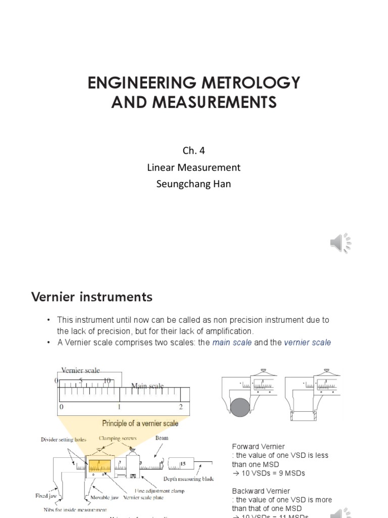 4. Linear Measurement - 한승창 | PDF | Measuring Instrument | Tools