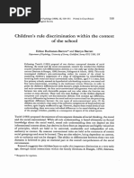 Bells Test | PDF | Neuropsychology | Cognition