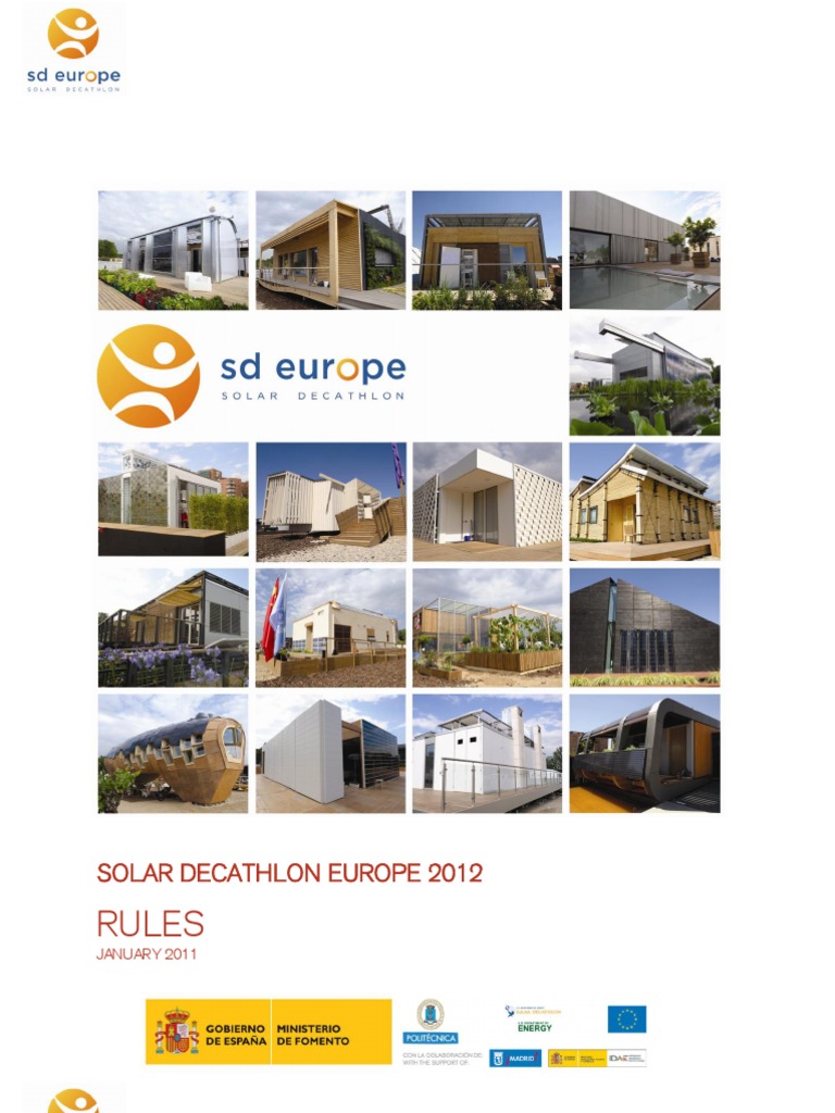 Sde 2012 Rules V.1.0 | PDF | Solar Power | Competition