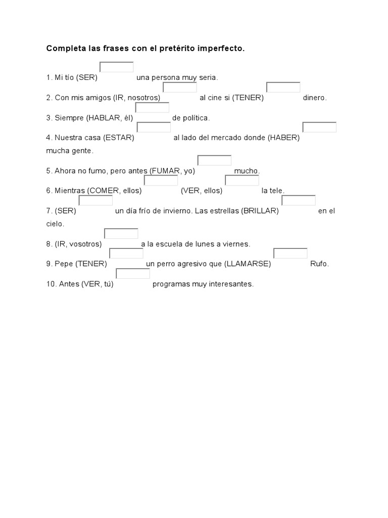 La Tarea Imperfecto | PDF | Arte