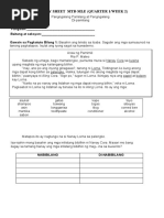 Pagsasanay Sa Civics 3 - Simbolo NG Mapa | PDF