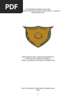 Guía Tesis Grado UASD: Reglas y Estilo | PDF | Conocimiento | Hipótesis