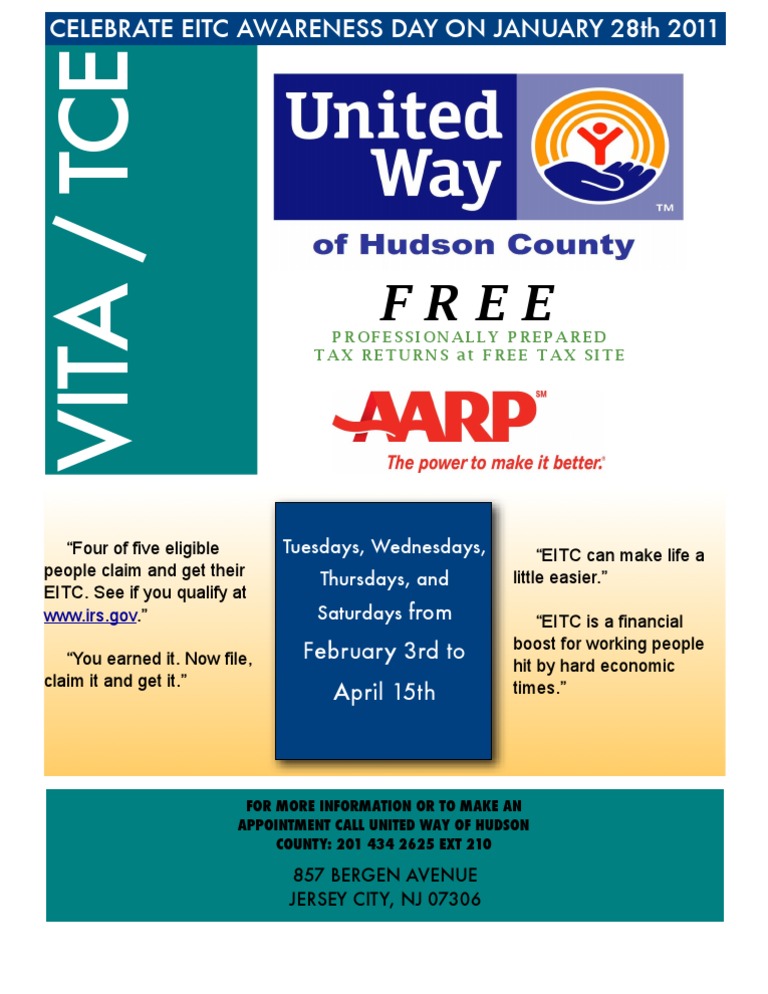 EITC Awareness and Tax Help Info | PDF | Business