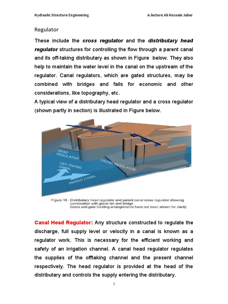 Regulator: Regulator Structures For Controlling The Flow Through A ...