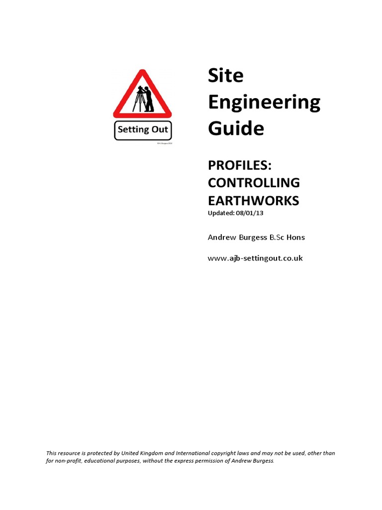 SEG Profiles - Controlling Earthworks | PDF | Lumber | Nature