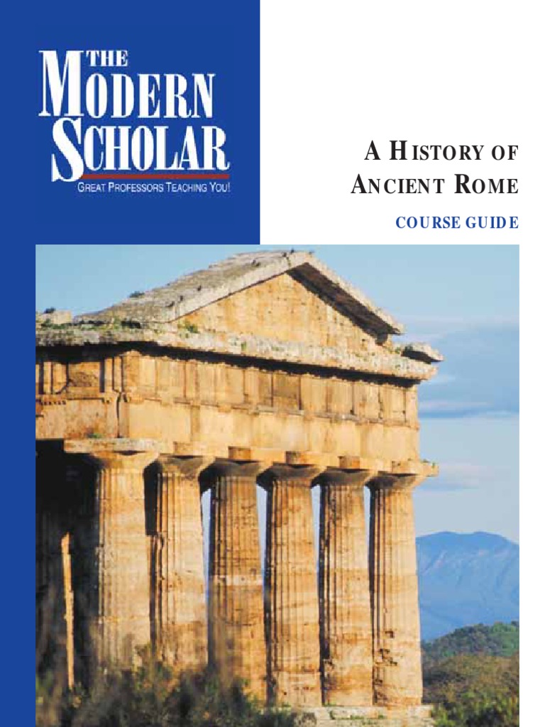 A History of Ancient Rome | PDF | Aeneas | Romulus And Remus