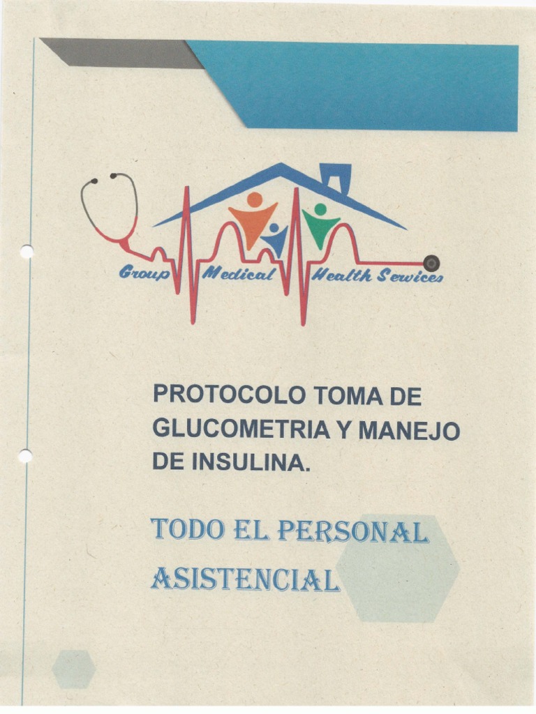 Protocolo Toma de Glucometria | PDF