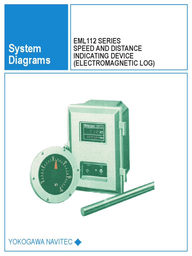 System Diagrams: Eml112 Series Speed and Distance Indicating Device ...