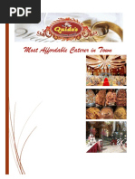 Catering Proposal | PDF | Cuisine | Foods
