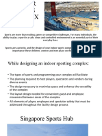 Literature Study: Sports Complex | PDF | Stadium | Lighting