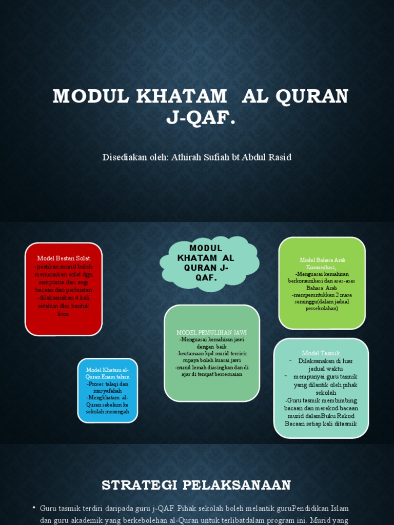Modul Khatam Aq Jqaf | PDF