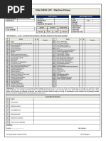 Batching Plant Inspection Check List | PDF | Concrete | Manufactured Goods