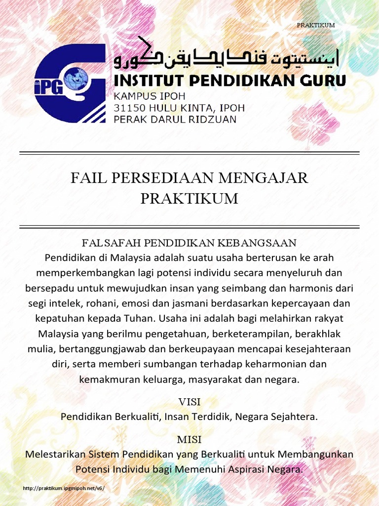 Fail Persediaan Mengajar Praktikum 2017 | PDF