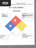 Hoja de Seguridad Pintura Base | PDF | Agua | Residuos