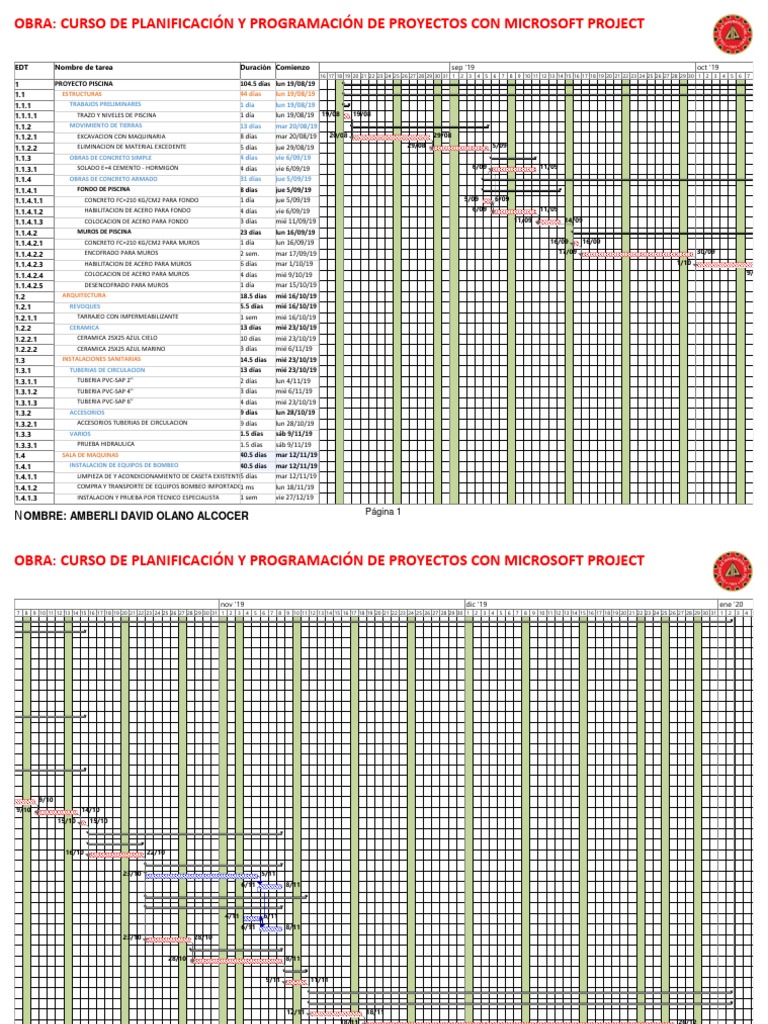 David Olano Alcocer | PDF | Hormigón | Pisos