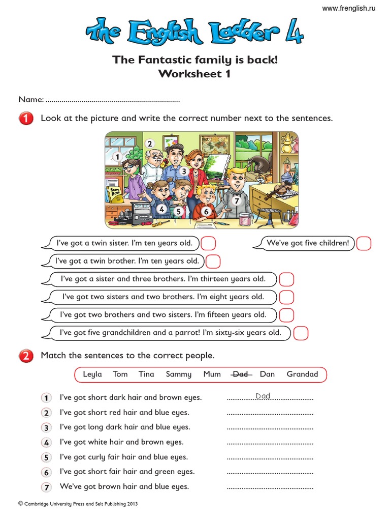 The English Ladder 4 Worksheets | PDF | Lunch | Food And Drink