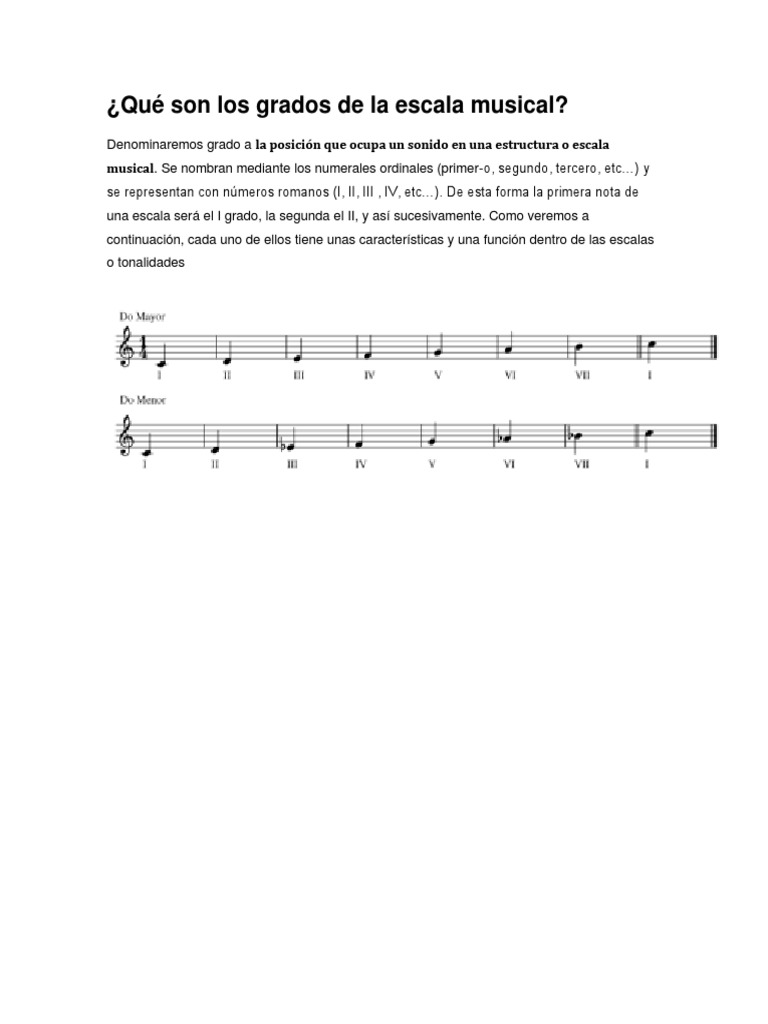 Grados Musicales | PDF