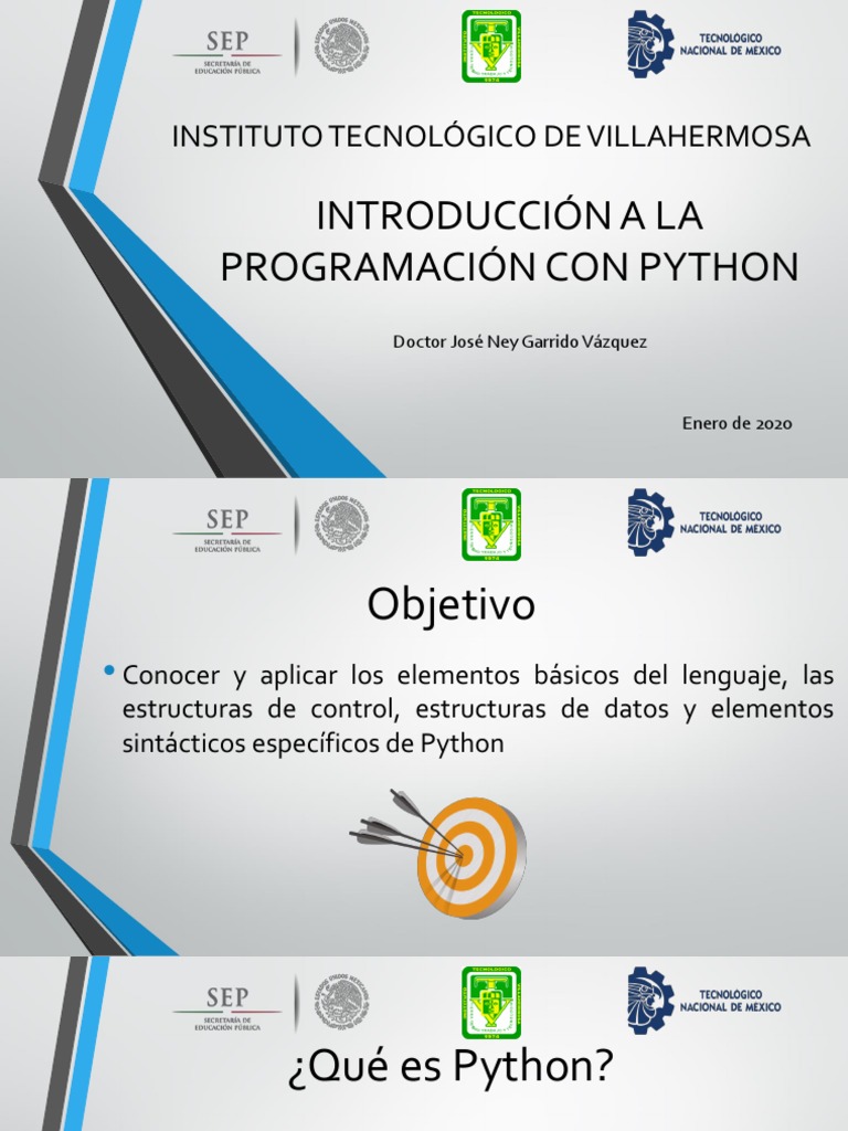Presentación Python | Descargar gratis PDF | Python (lenguaje de ...
